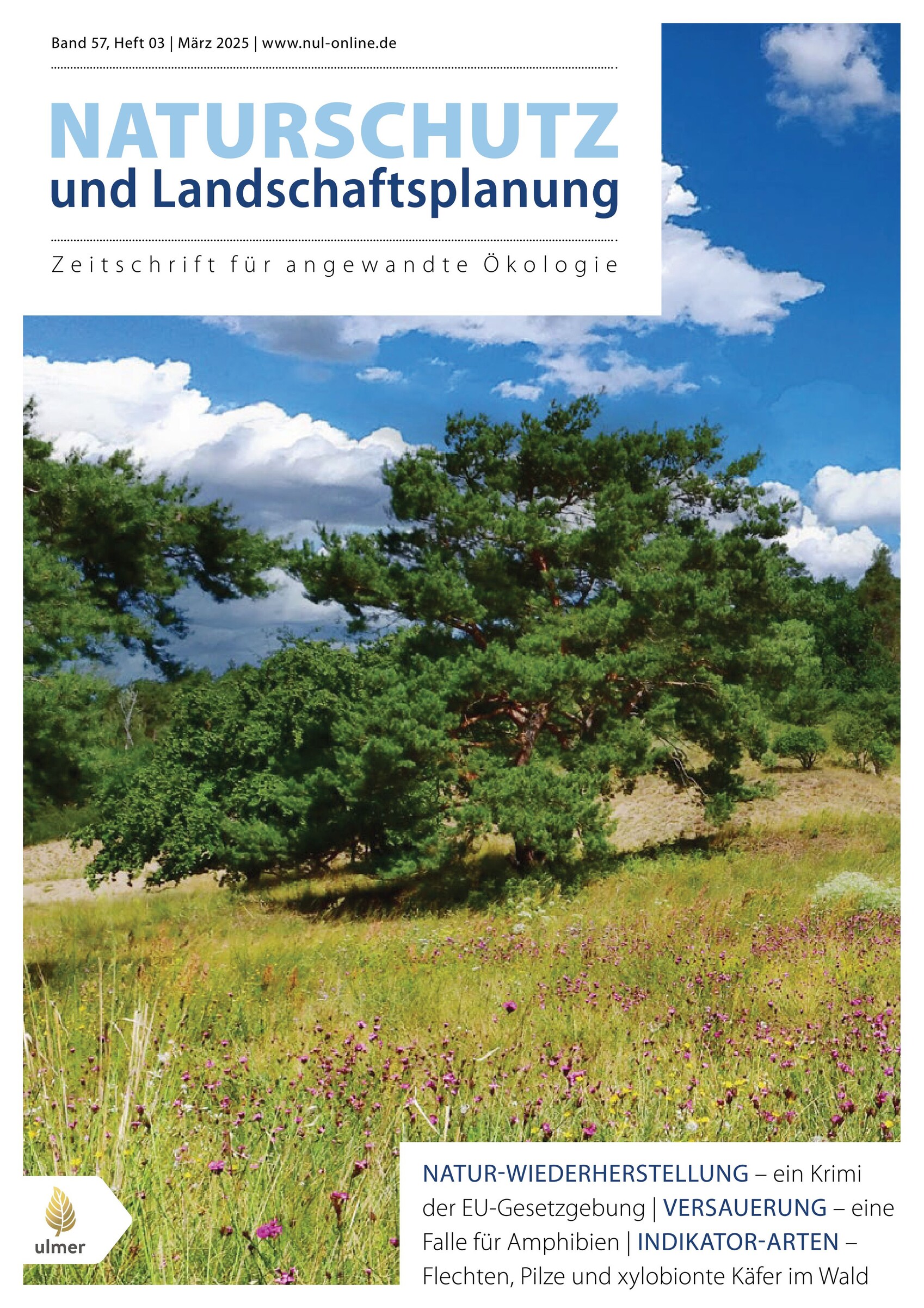 NuL verlässt X - Naturschutz und Landschaftsplanung