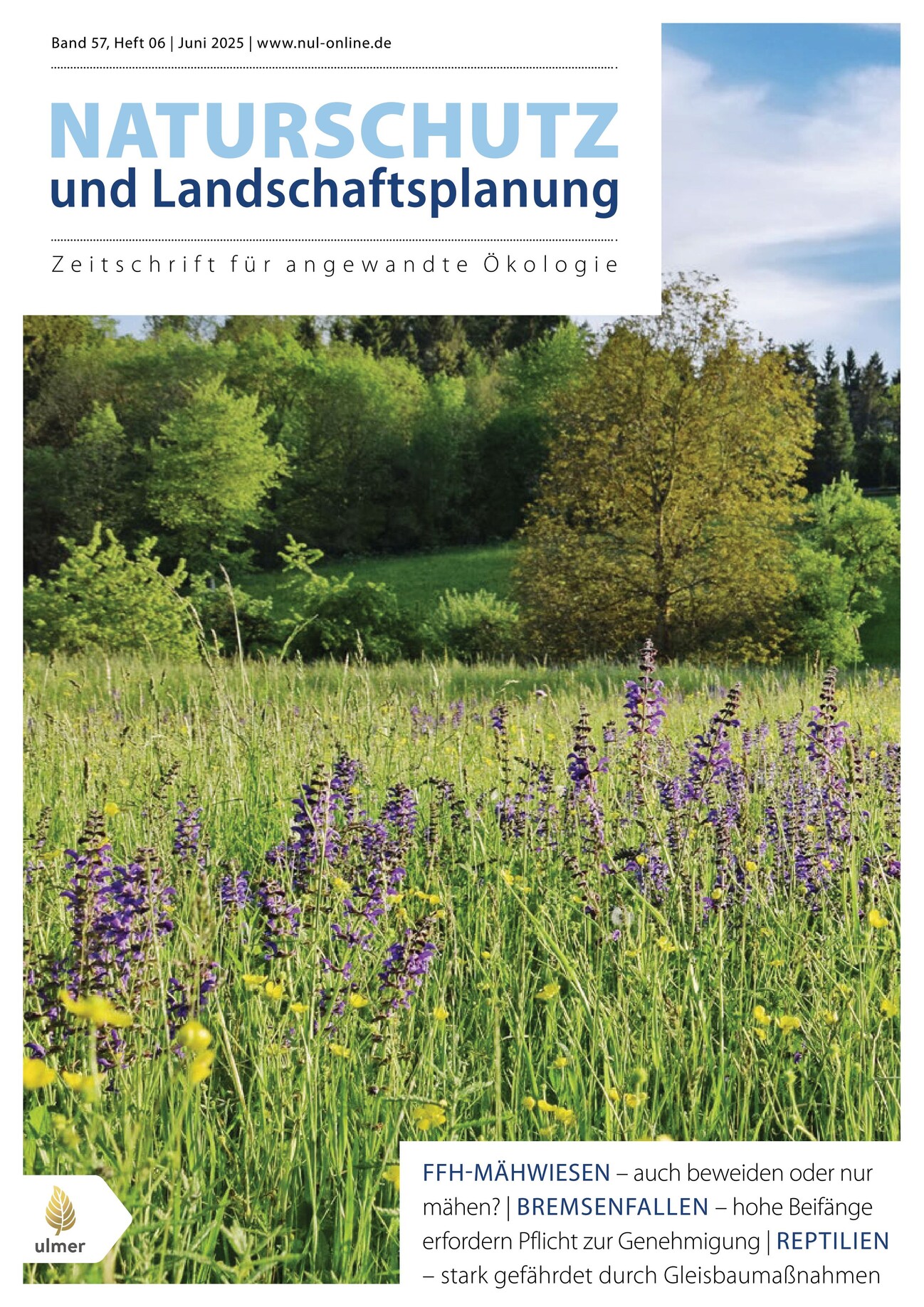 Mähen, aufsammeln, wegfahren - Naturschutz und Landschaftsplanung